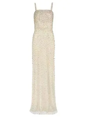 Jenny Packham Cherry Maxi Dress - Neutrals