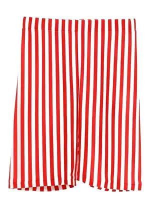 DURAN LANTINK Duran Lantink Striped Asymmetric Shorts