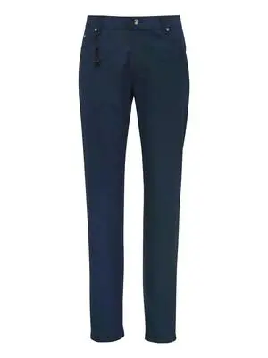Marco Pescarolo Straight Trousers - Blue