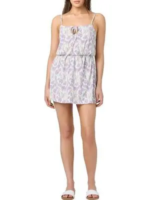 FLORENCE BY MILLS Slip It On Minidress Ambrosia Fantasia Floral