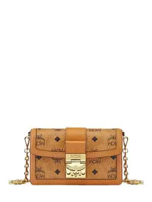 Mcm Tracy Crossbody Bag - Cognac