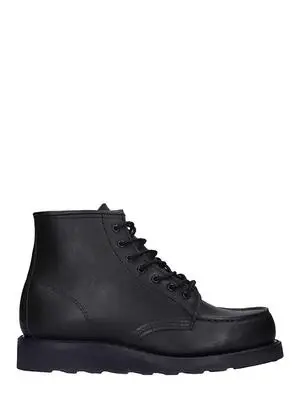 Red Wing Lace-up Ankle Boots - Black