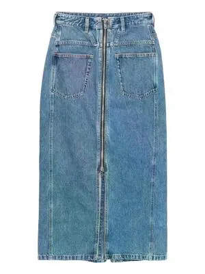LESS Cowboy Denim Skirt - Blue