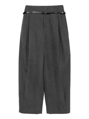 LESS Wide-leg Trousers - Grey