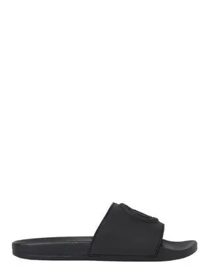 Just Cavalli Flat Sandal - Black