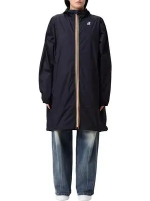 K-WAY Le Vrai 4.0 Eiffel East Technical Fabric Windbreaker - Black