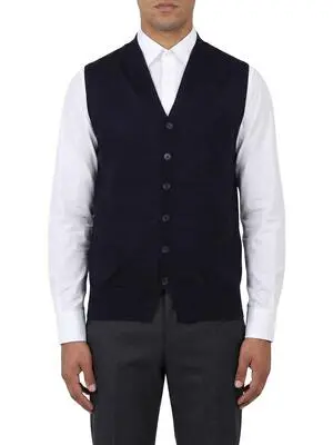 BALLANTYNE BALLANTYNE Suit Vest Navy