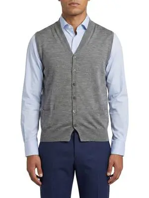BALLANTYNE BALLANTYNE Suit Vest Silver