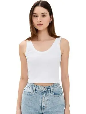 SOLD OUT NYC Cropped Scoop Neck Tank