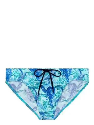 HOM Tartane Swim Mini Briefs - Blue Print