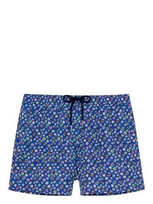HOM Socoa Beach Boxer - Navy Print