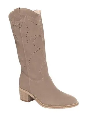 NEROGIARDINI Western Boots - Taupe