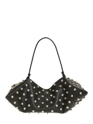 Altuzarra Origami Crystal Studded Leather Bag - Crystal Embellished