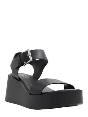 CALL IT SPRING BY ALDO Call It Spring Merisa Platform Wedge Sandal - Open Black