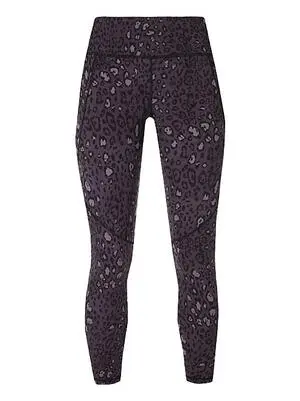 Sweaty Betty Power Workout Abstract-print Stretch-woven Leggings - Blckluxe Leopprint