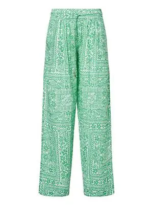 Melissa Odabash Jude Wide-leg Woven Trousers - Medina