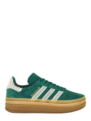Adidas Originals By Alexander Wang Gazelle Bold Platform Sneakers - Green  Wonder White  & Gold