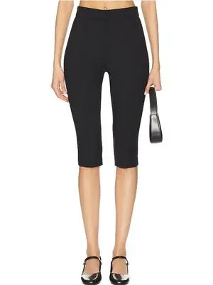 LA LIGNE Pedal Pusher Pant - Black