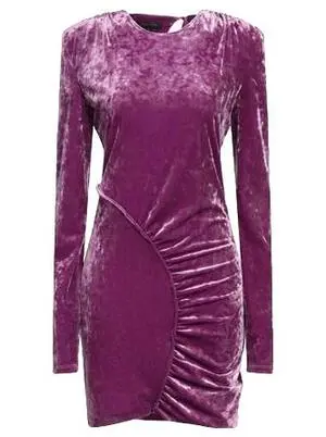 PATRIZIA PEPE SERA Mini Bodycon Dress - Purple