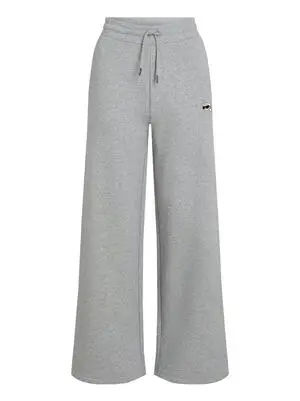 Karl Lagerfeld Ikon Wide-leg Track Pants - Grey