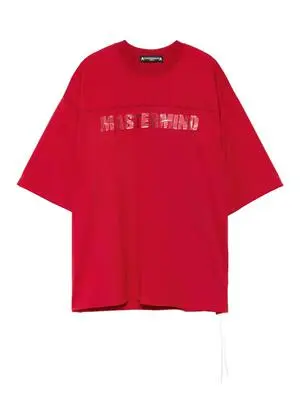 MASTERMIND WORLD Football T-shirt - Red