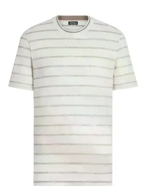 Zegna Linen T-shirt - White