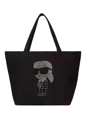 Karl Lagerfeld Ikon Tote Bag - Black