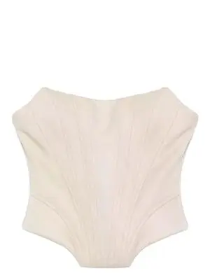 Giuseppe Di Morabito Corset Top - Neutrals
