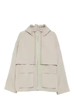 Maison Kitsuné Hooded Windbreaker - Neutrals