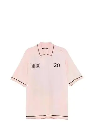 Jacquemus Le Polo Liga Polo Shirt - Pink