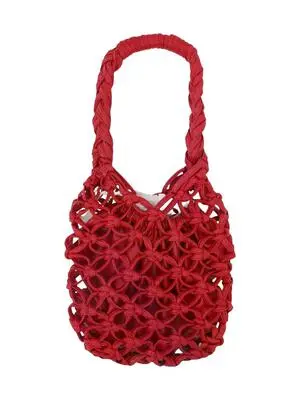 Comme Des Garçons Knotted Shoulder Bag - Red