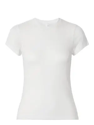 SKIMS Sheer Stretch-jersey T-shirt