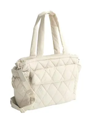 VERA BRADLEY Quilted Diaper Bag Tote - Gray