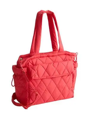 VERA BRADLEY Welland Diaper Bag Tote - Red