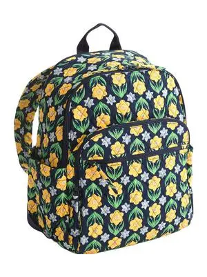 VERA BRADLEY Bancroft Backpack - Blue/yellow