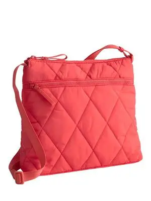 VERA BRADLEY Original Zip Hipster Crossbody Bag - Red