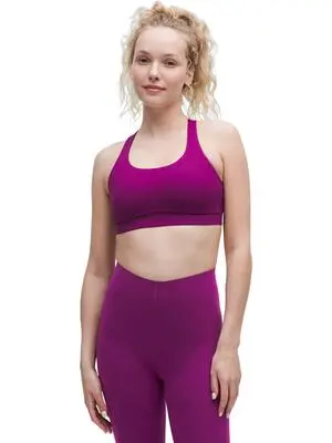 Lululemon Energy Bra Medium Support, B-d Cups Chilled Grape