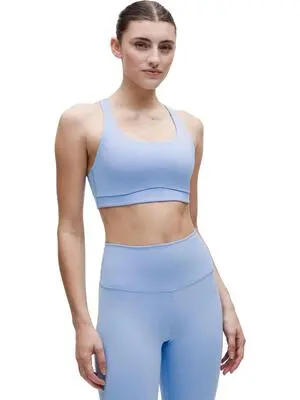Lululemon Energy Bra Medium Support, B-d Cups - Sinatra Blue