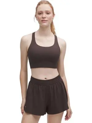 Lululemon Energy Longline Bra Medium Support, B-d Cups Sequoia