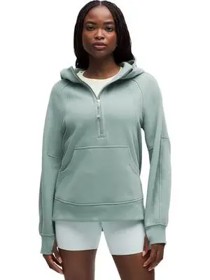 Lululemon Scuba Oversized Half-Zip Hoodie Crater Blue