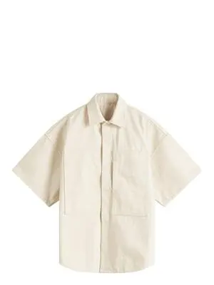 JIL SANDER Oversized Denim Shirt - Natural