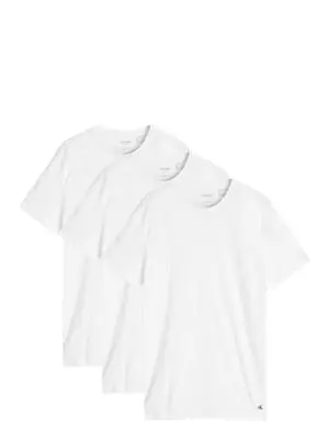 Calvin Klein Crew Neck T-shirt 3 Pack - White