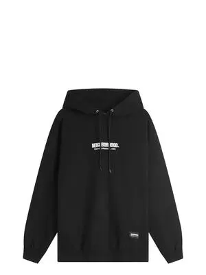 NEIGHBORHOOD Solid Logo Hoodie - Black