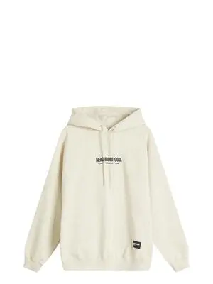 NEIGHBORHOOD Solid Logo Hoodie - Off White