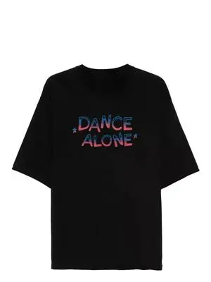 Undercover Slogan-print T-shirt - Black