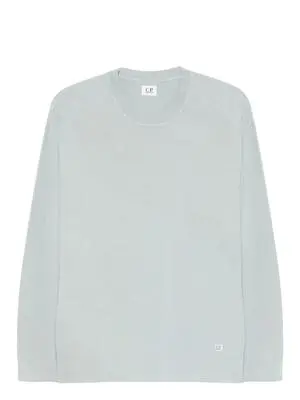C.P. COMPANY Cotton Crepe T-shirt - Blue