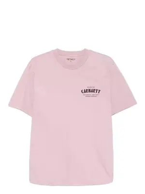 Carhartt Work In Progress Catalogue C Logo T-shirt - Pink
