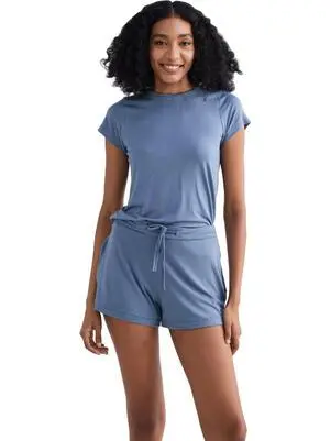 REISTOR Essential Tee And Shorts Set - Blue