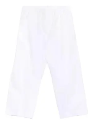 Carven Poplin Trousers - White