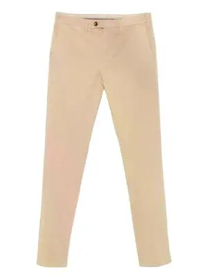 Canali Gabardine Trousers - Neutrals